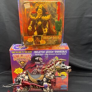 Skeleton Warriors Duo - Baron Dark and His Skeleton Legion Warhorse ...