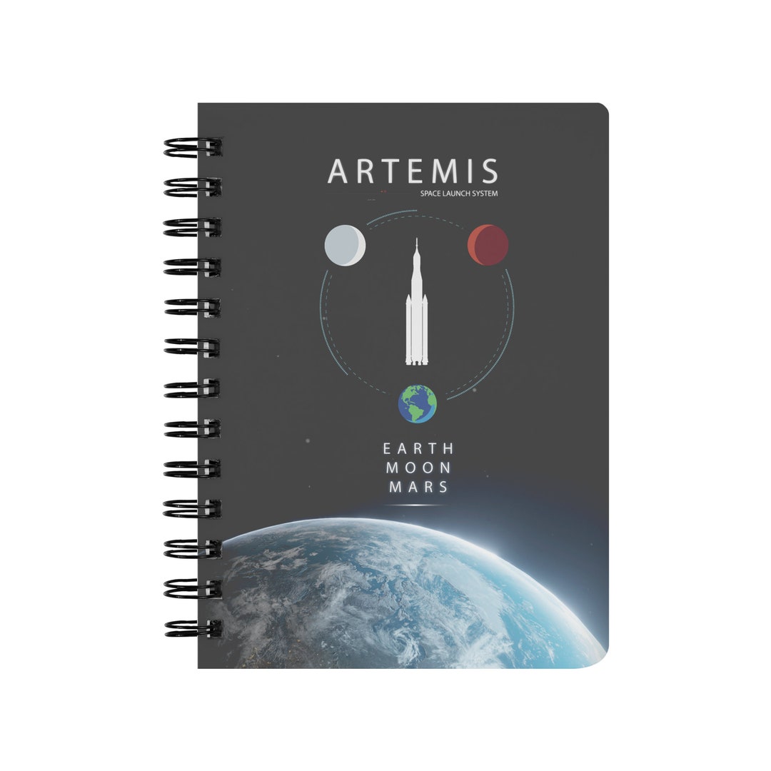 Artemis Spiral Notebook - Etsy