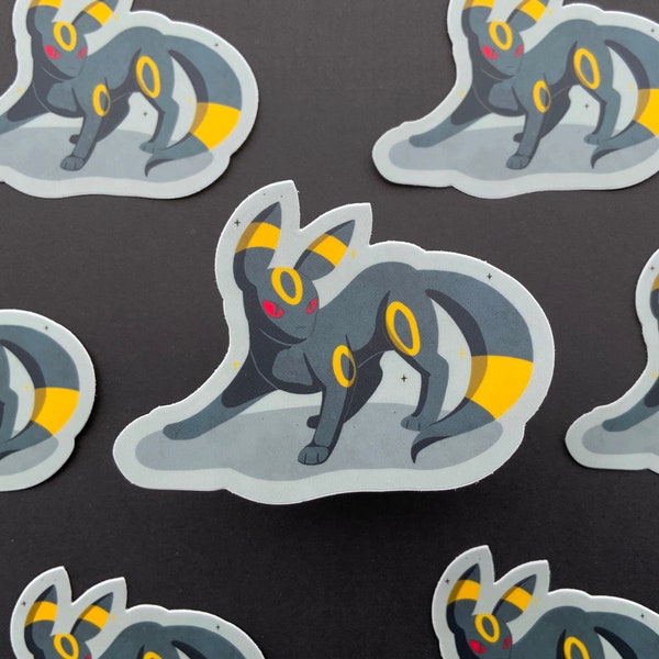 Umbreon Sticker Car - Etsy