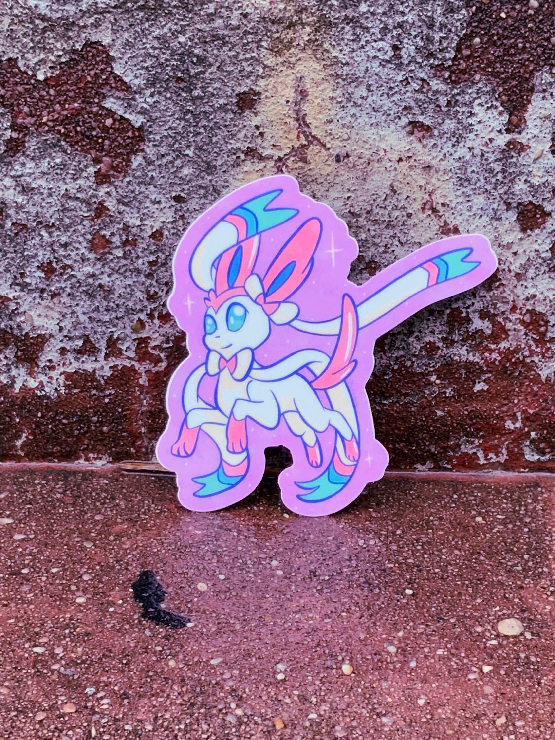 Sylveon Waterproof Pokemon Sticker - Etsy Canada
