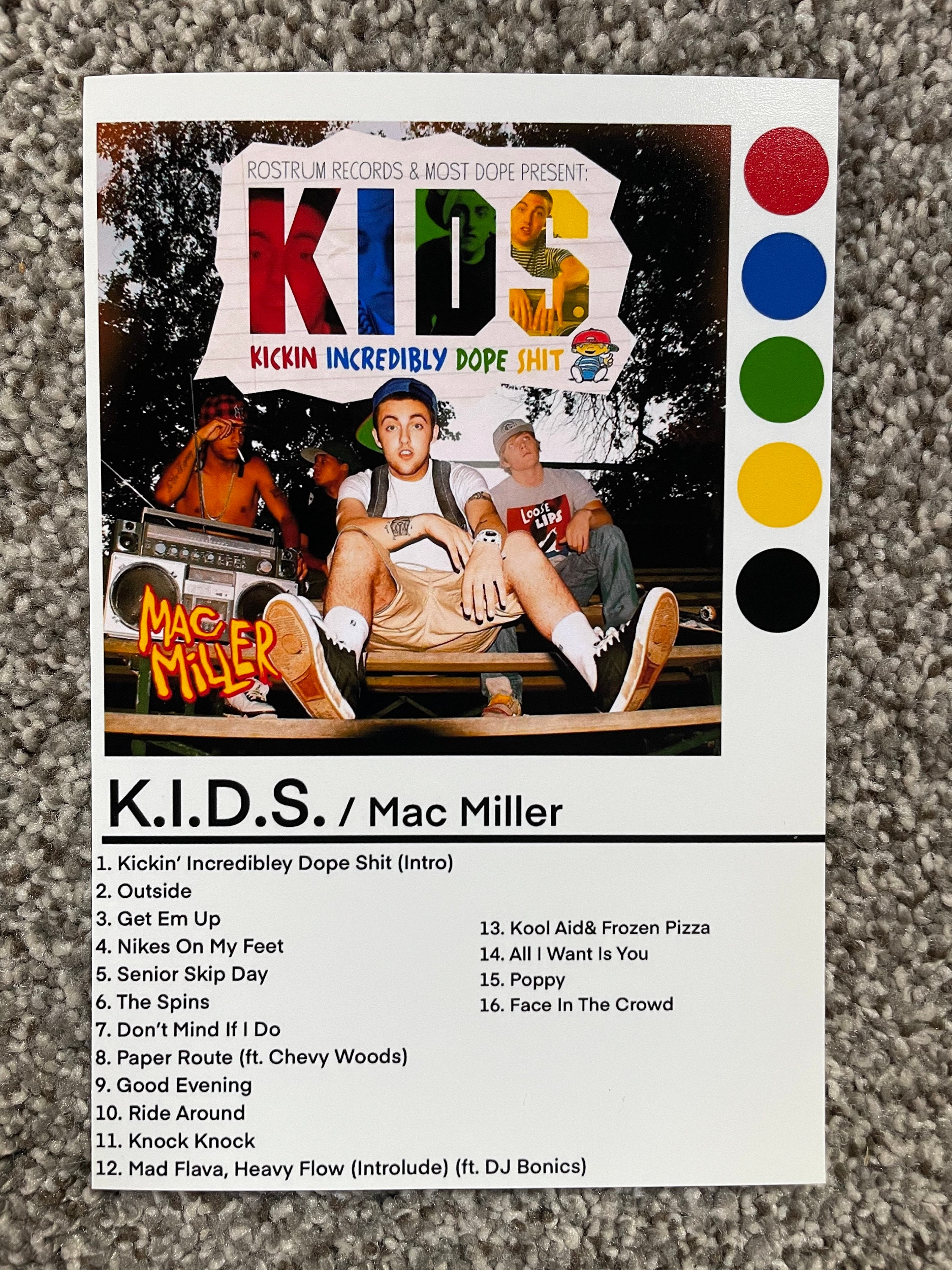 Mac Miller Kids Album