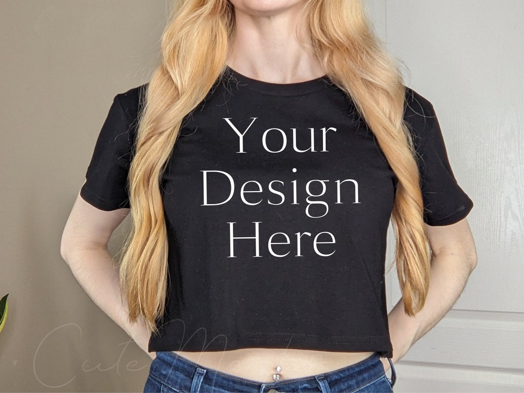 AS Colour 4062 Mockup AS Colour Mockup AS Colour Crop Top - Etsy