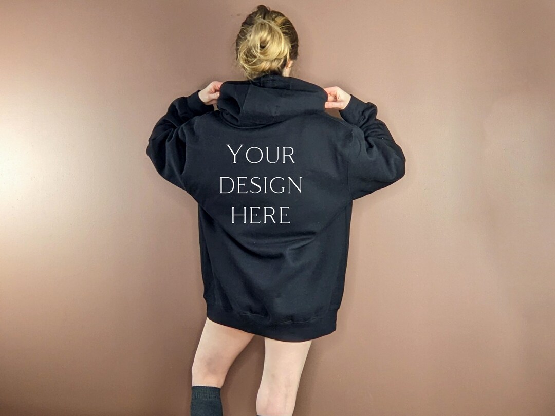 Lane Seven Zip Hoodie Back Mockup Lane Seven Ls14003 Mockup Back, Lane ...