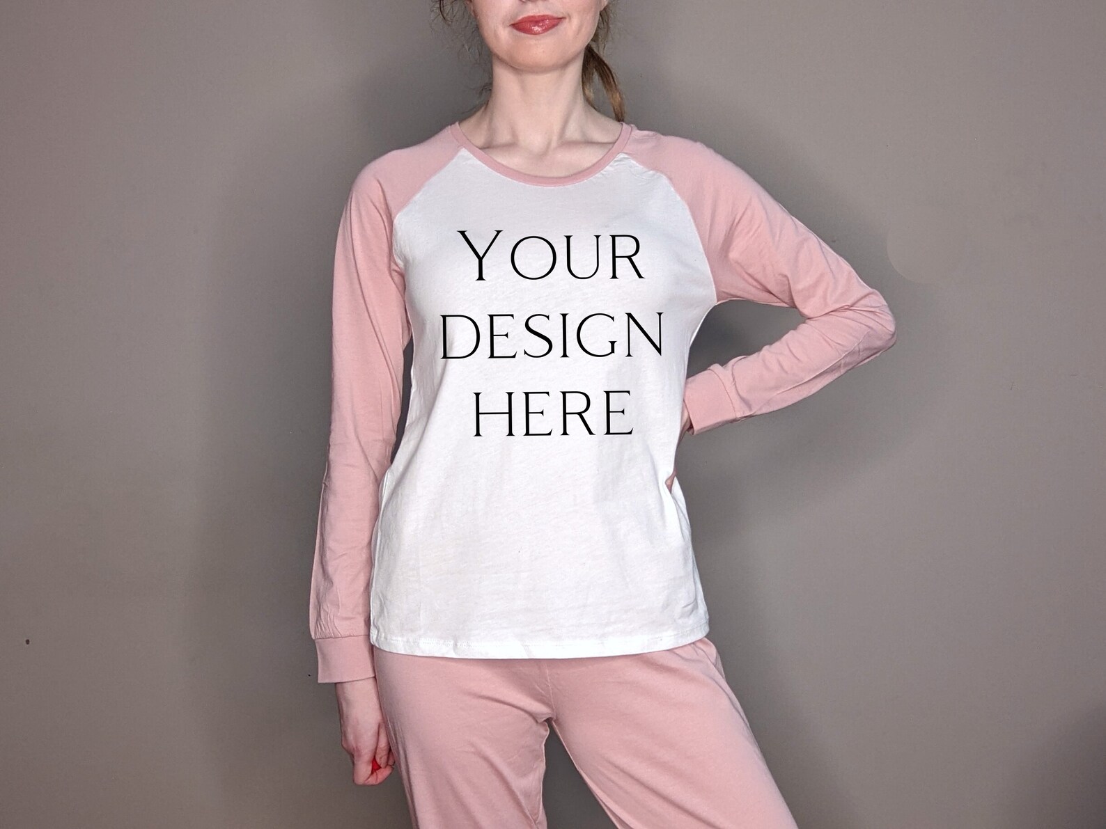 Printify Womens Pajama Set Mockup Womens Pajamas Mockup Etsy