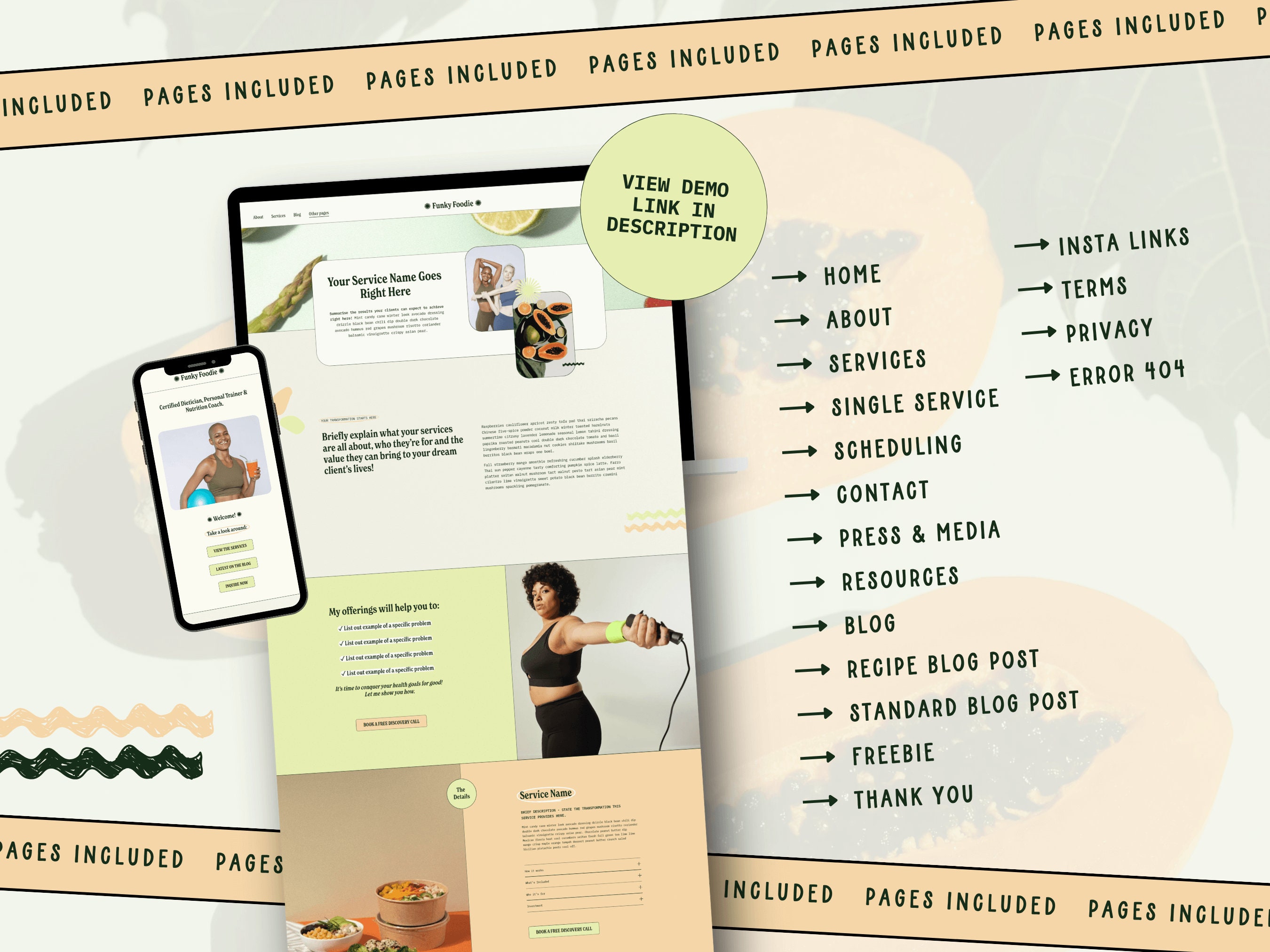 Squarespace Template for Coaches | Website Template for Health Coach ...