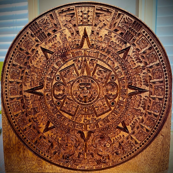 Aztec Sun Stone - Etsy