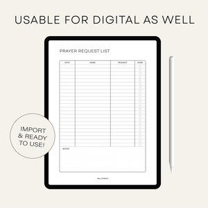 Prayer Request List, Prayer Request Sheet, Intercessory Prayer, Prayer ...