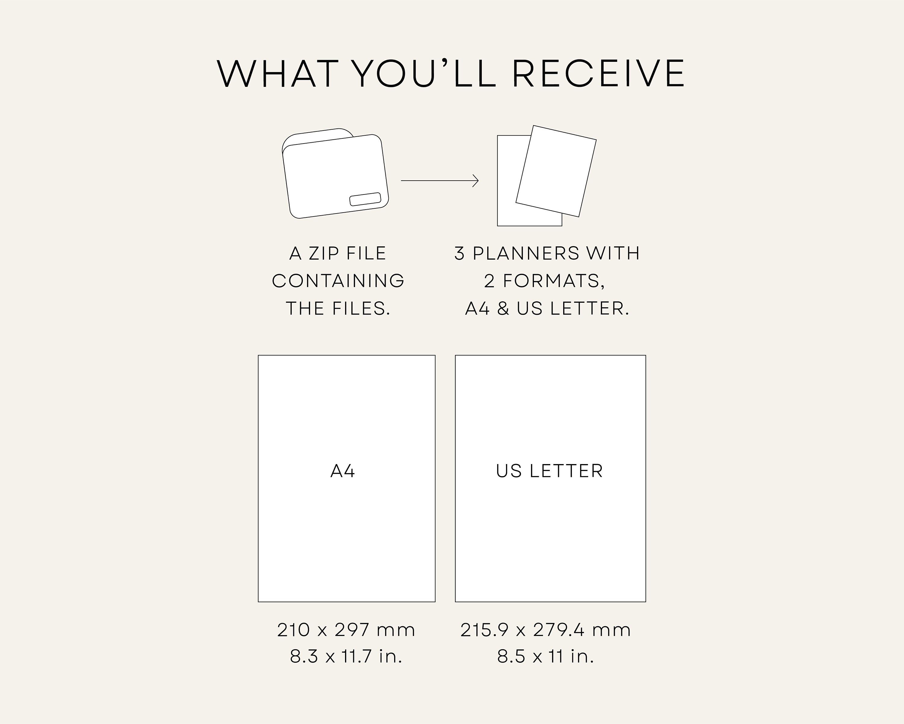 Simple Weekly Planner, Printable to Do List, Weekly Planner, Weekly ...
