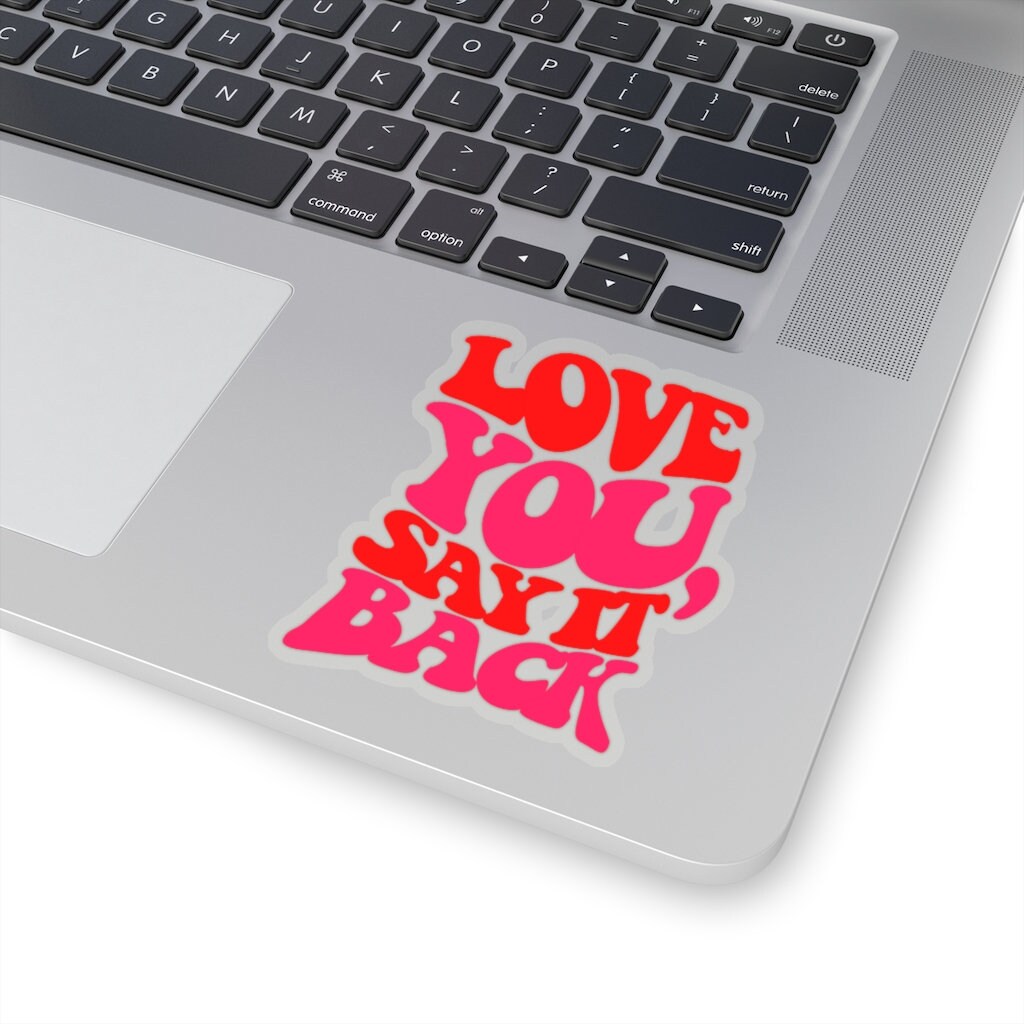 Trendy Sticker | Groovy Sticker, Retro Font Sticker, Aesthetic Sticker ...