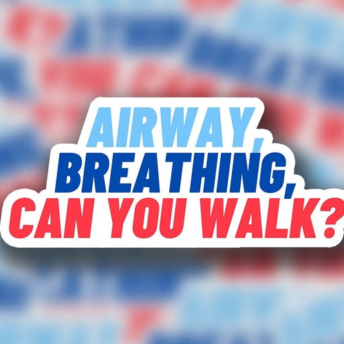 Trauma Doctor Sticker EMS Paramedic First Responder - Etsy