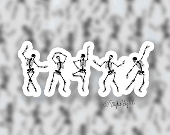 Skeleton Yeti Dance - Etsy