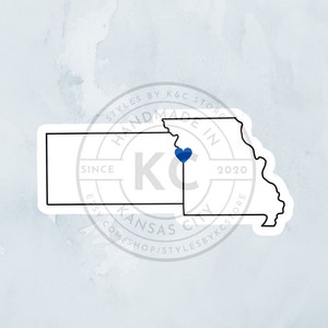 Kansas City Inspired Sticker Pack | Sticker | Baseball Fan Stickers ...