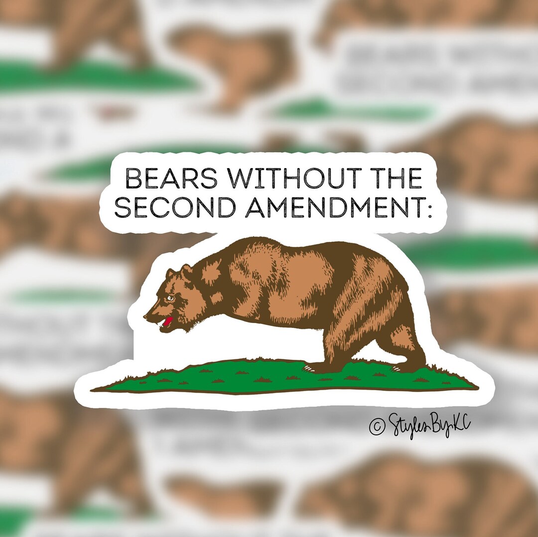 Right to Bear Arms | Sticker | Funny Sticker | Sticker for Laptop ...