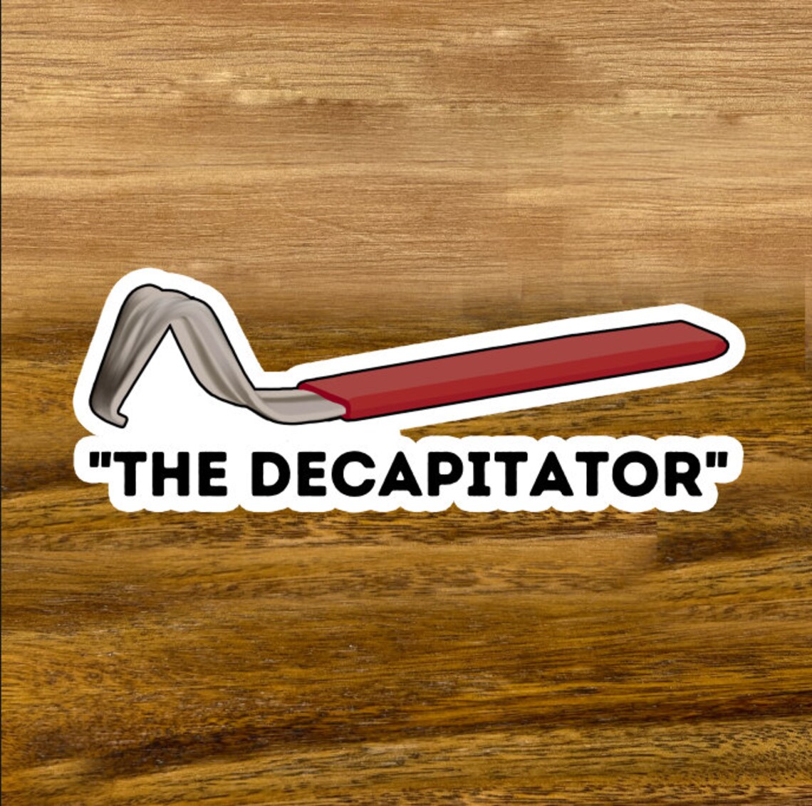 The Decapitator Tool Sticker Funny Pharmacy | Etsy