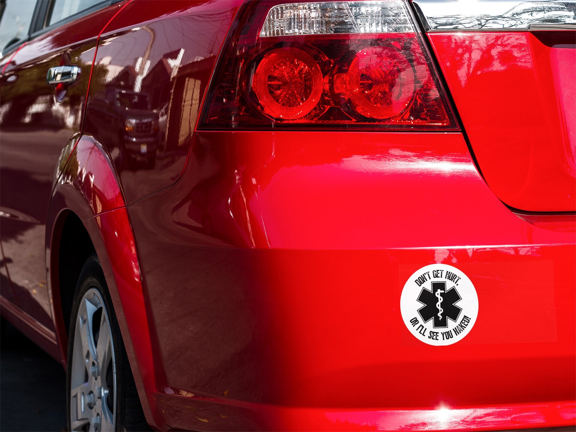 Dont Get Hurt Sticker EMS Humor Sticker Sticker for - Etsy