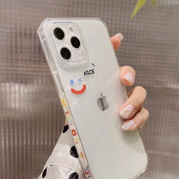 Smiley Face iPhone 14 Pro Max Case - Etsy