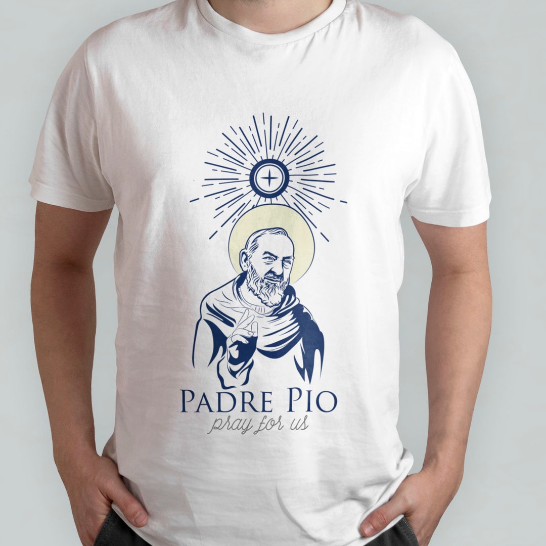 Padre Pio, Saint Pio of Pietrelcina, Pray, Hope and Don't Worry, SVG ...