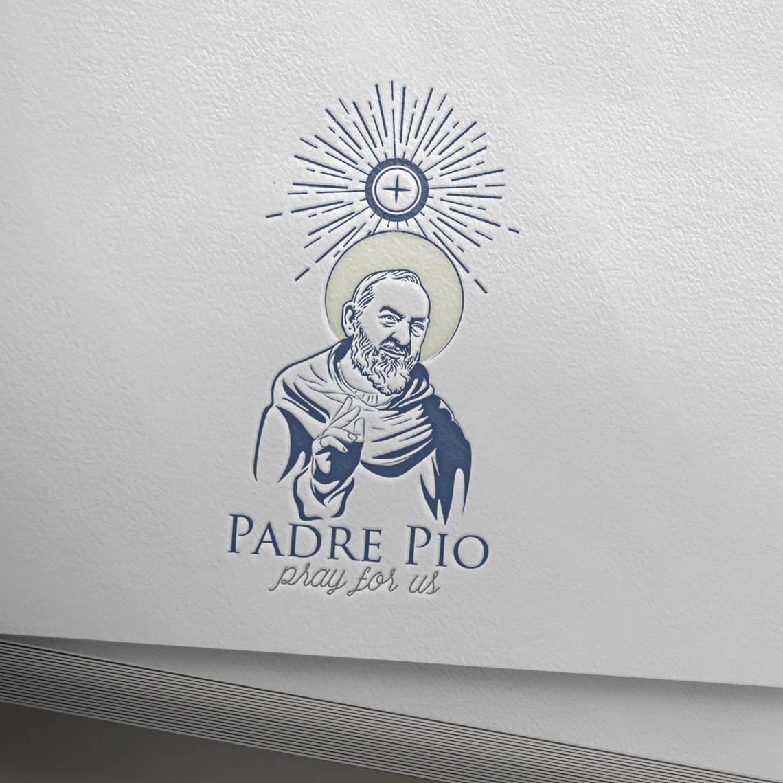 Padre Pio, Saint Pio of Pietrelcina, Pray, Hope and Don't Worry, SVG ...