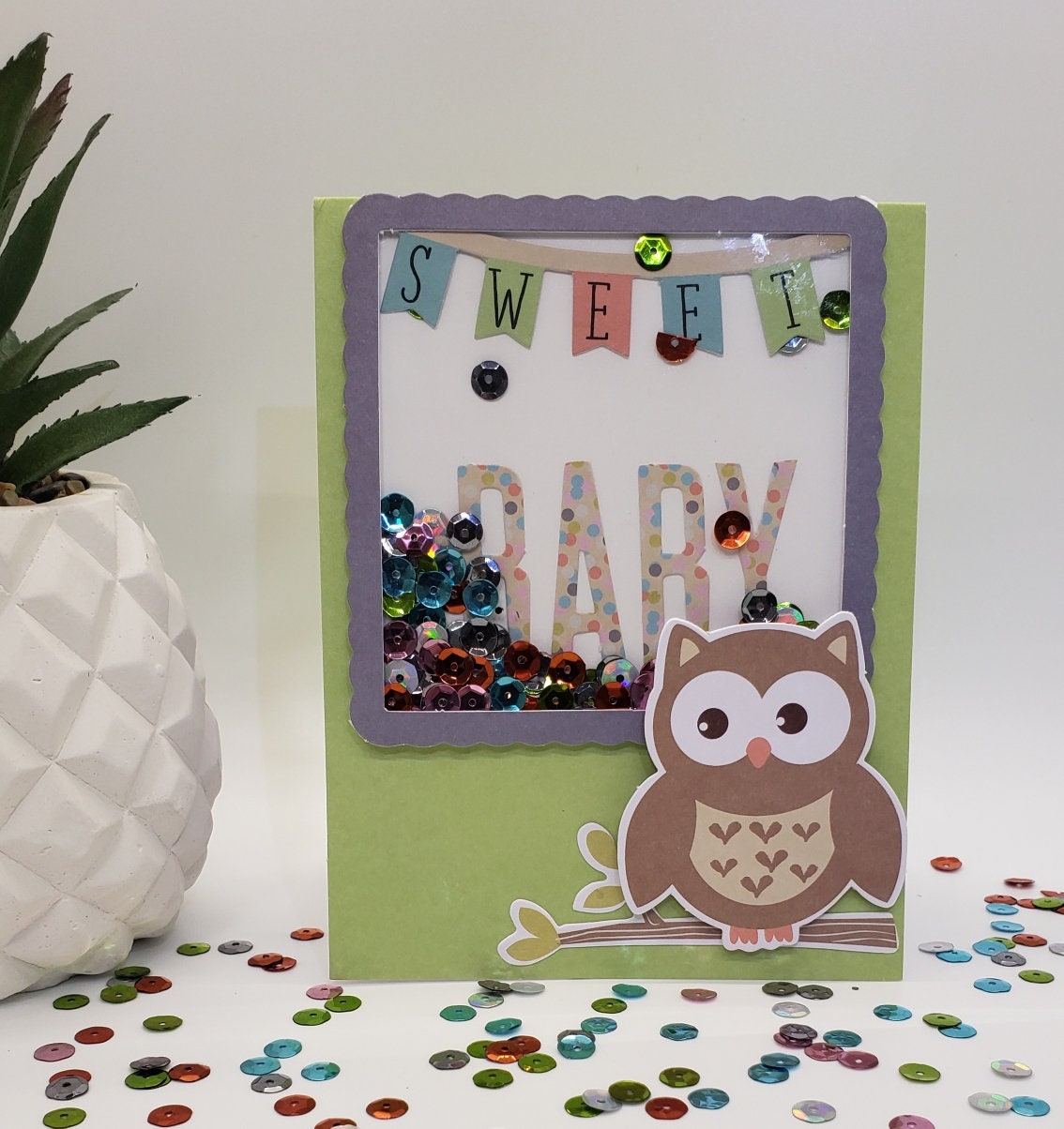 Baby Shaker Card - Etsy