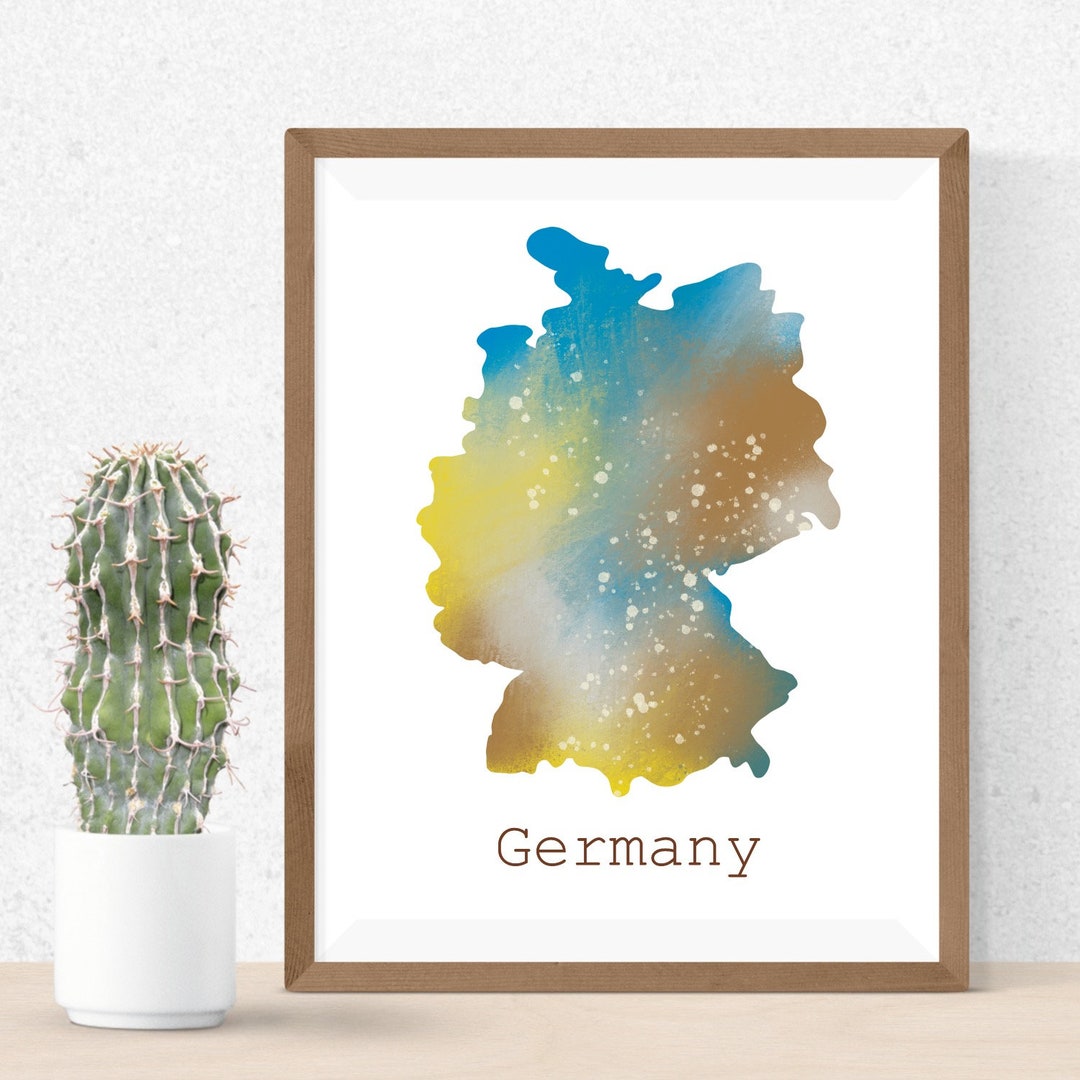 Colourful Maps, Colourful Atlas, Atlas for Couple, Atlas Wall Art ...