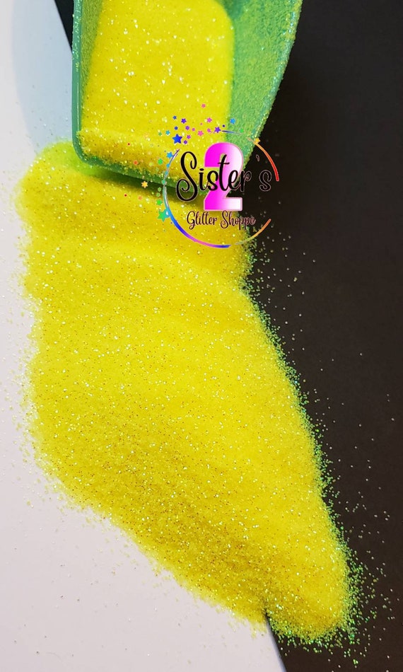 Yellow Peep Bright Yellow Glitter Polyester Glitter Ultra - Etsy