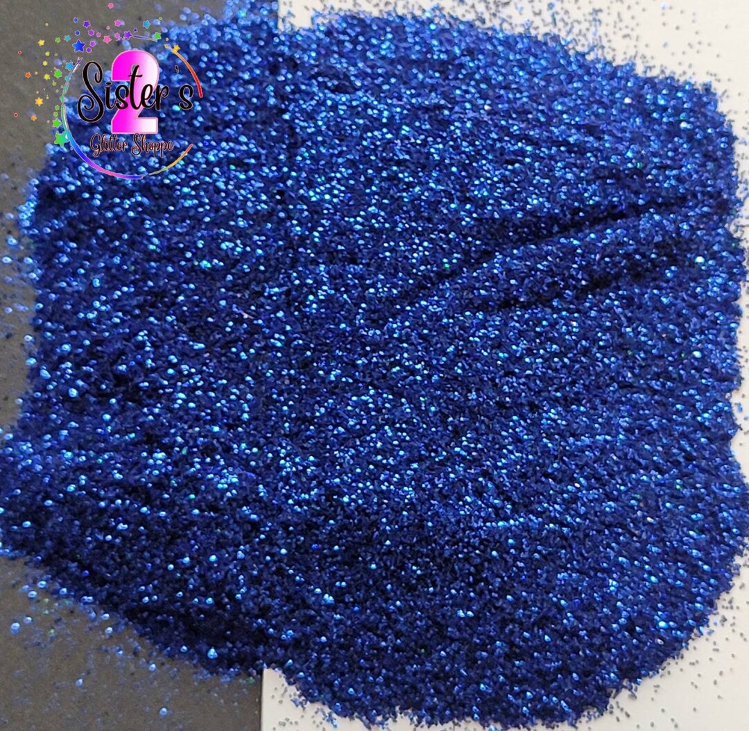 Deep Sea, Dark Blue Glitter, Polyester Glitter, Ultra Fine Glitter, 2oz ...