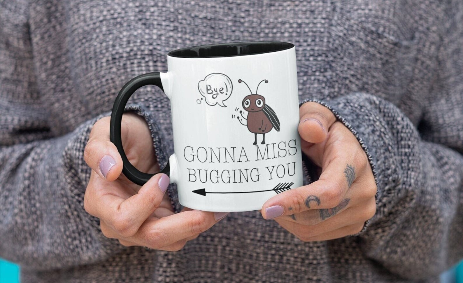 Funny Goodbye Mugs - Funny Bon Voyage Mug - Co-worker Goodbye - Funny ...