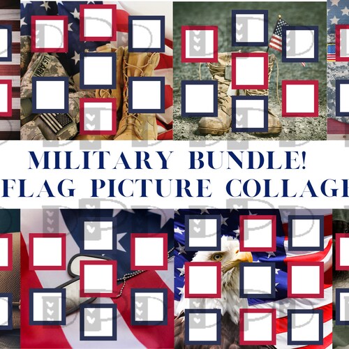 Military Collage Picture Bundle 20 Oz Skinny Tumbler - Etsy