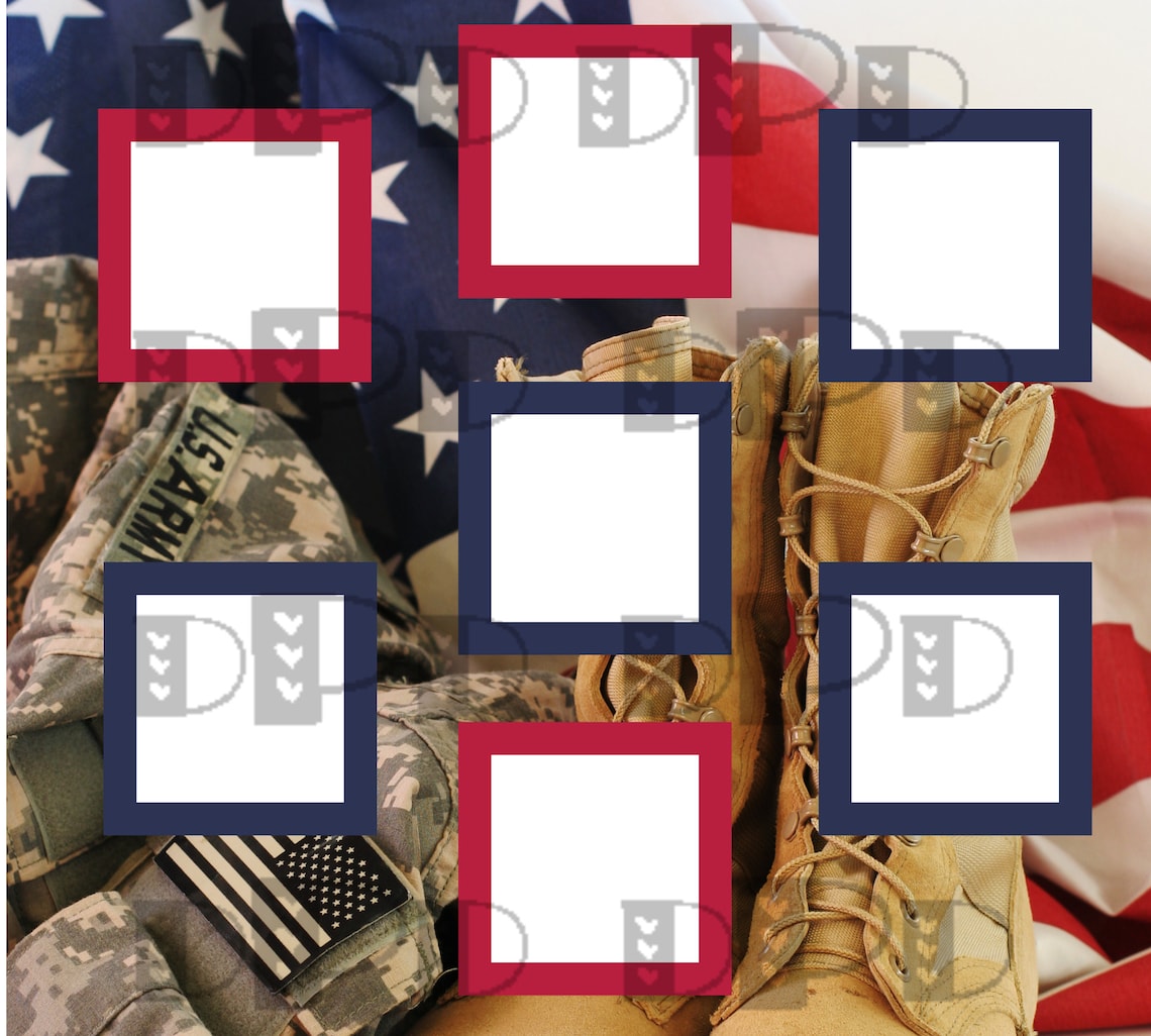 Military Collage Picture Bundle 20 Oz Skinny Tumbler - Etsy