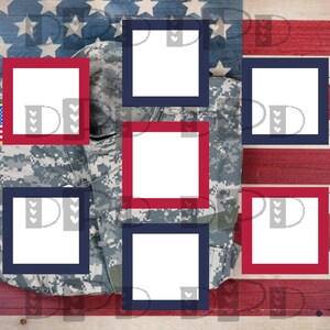 Military Collage Picture Bundle 20 Oz Skinny Tumbler Sublimation PNG ...