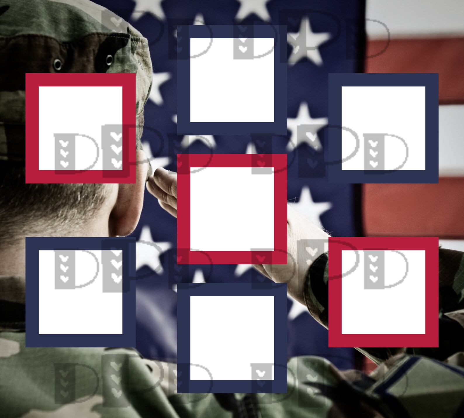 Military Collage Picture Bundle 20 Oz Skinny Tumbler - Etsy