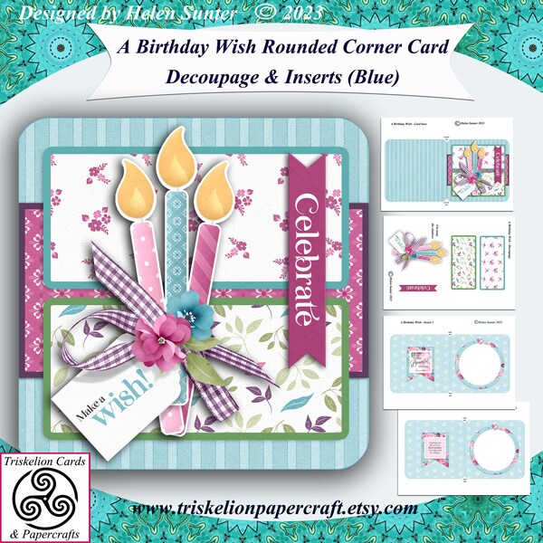 Decoupage Card Making Kits - Etsy
