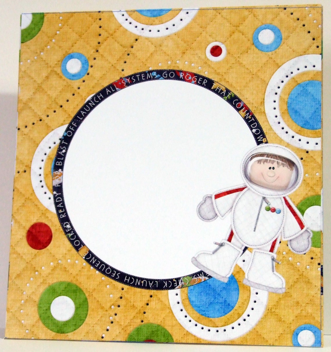 Printable Rocket Blast off Card Making Kit Space Male Birthday Digital ...