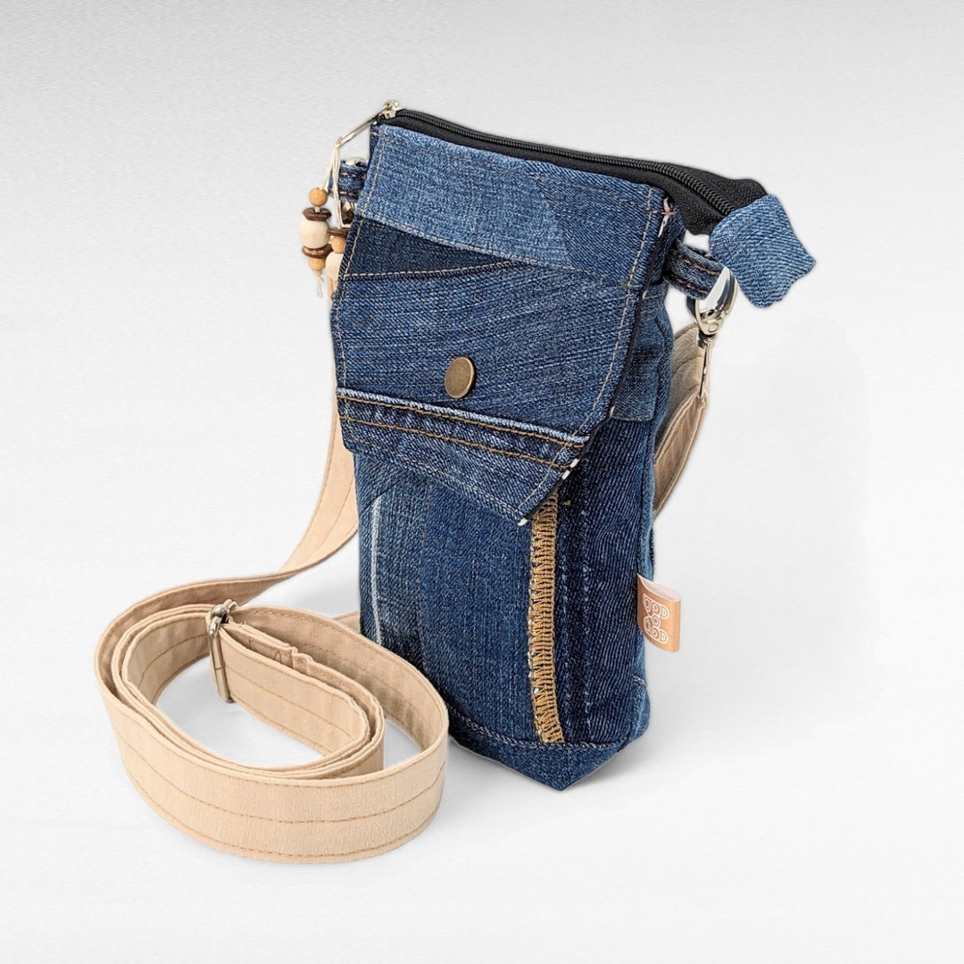 Upcycling Mobile Phone Case Made From Jeans in a Casual - Etsy