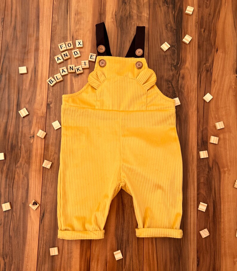 Baby Boy Overalls With Front Pocket Corduroy Baby Boy - Etsy