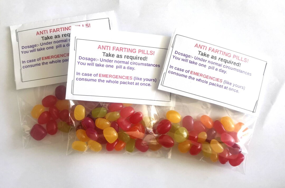 Anti Farting Joke Pills Gift/ Novelty Gift / Funny Gift / Gifts for Him ...