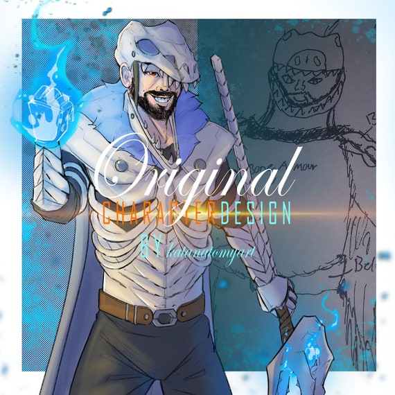 Character Art Commission Digital Art Design of Your Original - Etsy