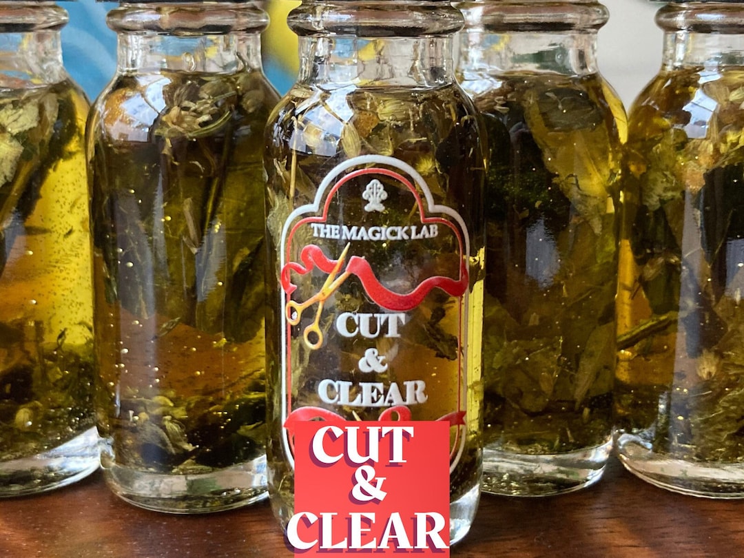 Cut & Clear Spell Oil: Release Attachments, Get Over Them - Etsy