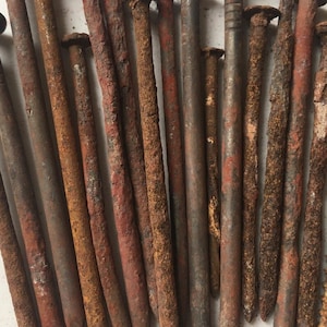 Old Rusty Nails for Witchcraft, Set of 6 (sour Jar Spell, Magic, Coffin ...
