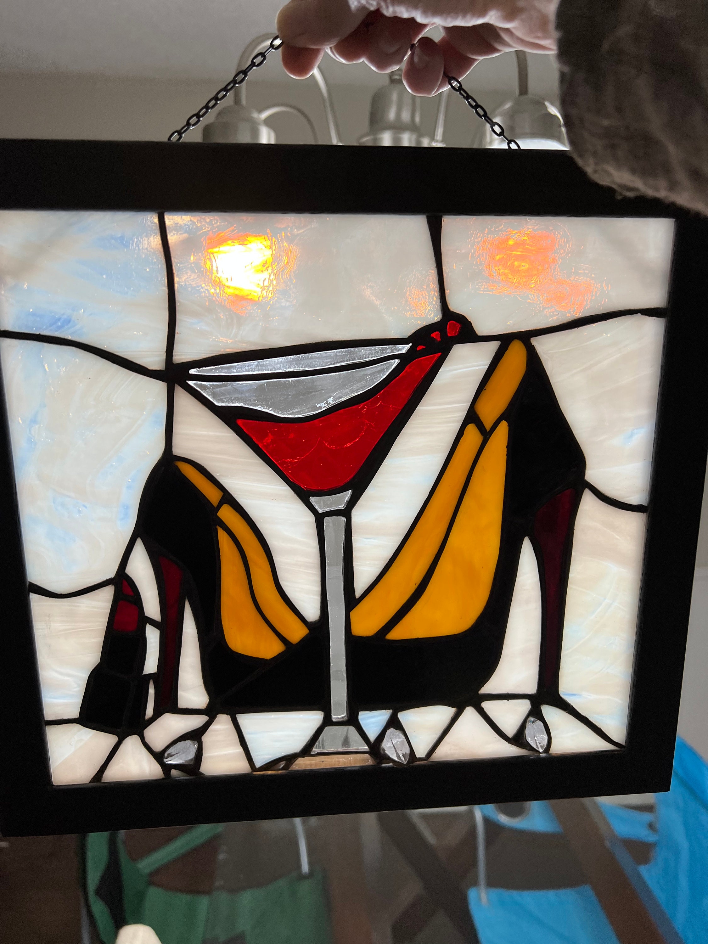 Custom Stained Glass Panel - Etsy