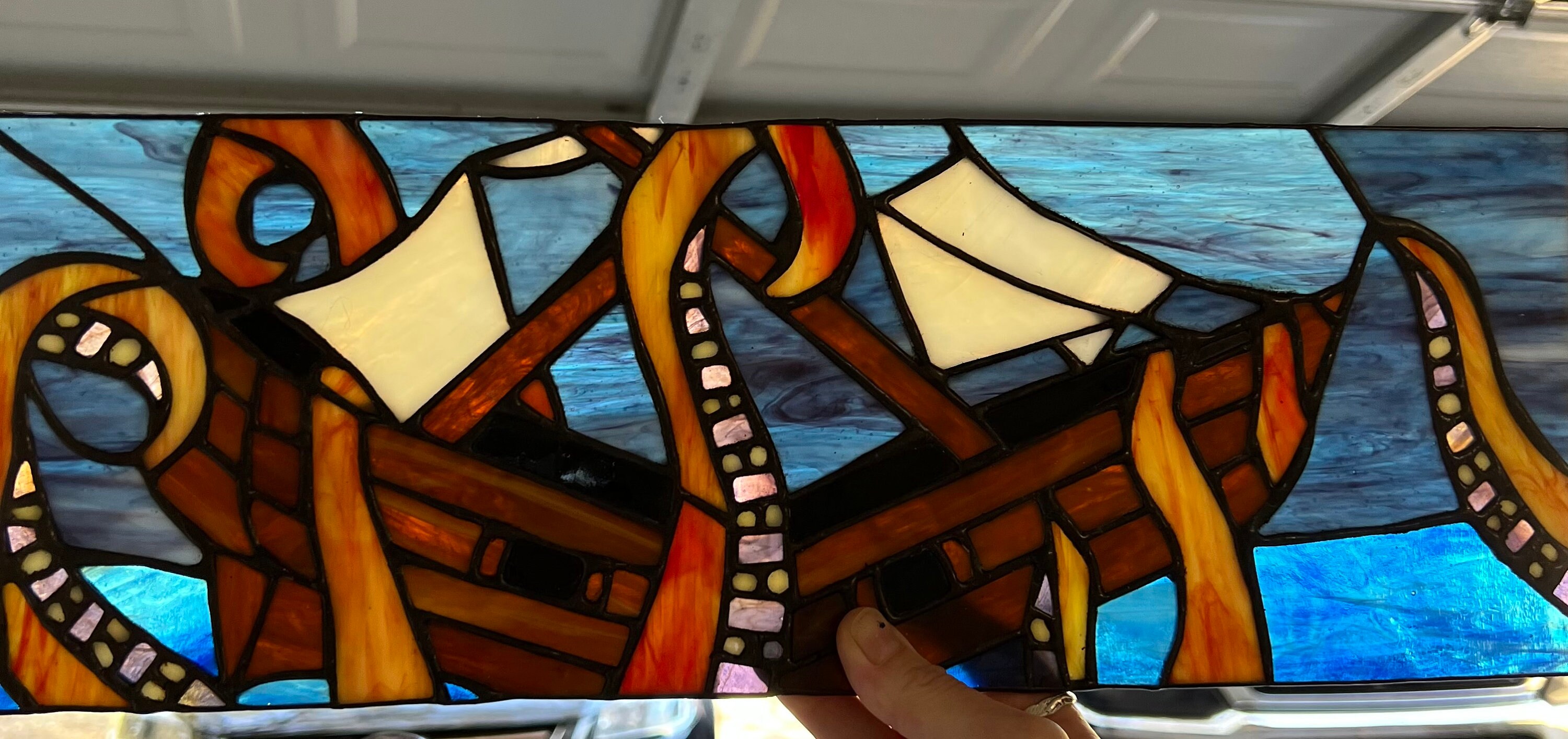 Custom Stained Glass Panel - Etsy