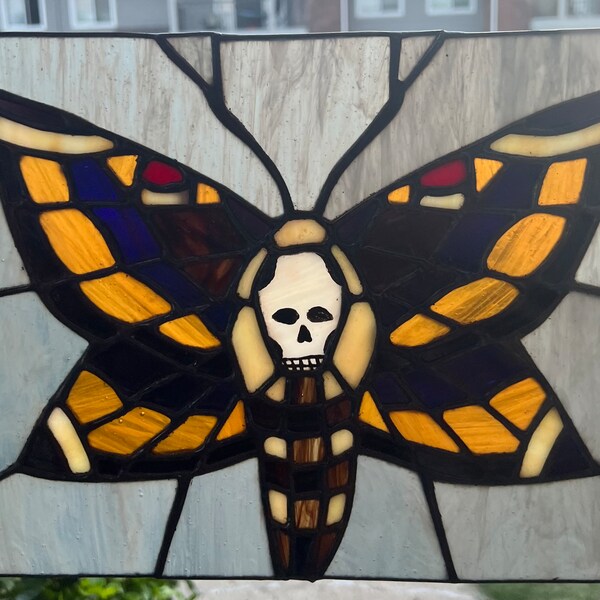 Moth Stained Glass - Etsy