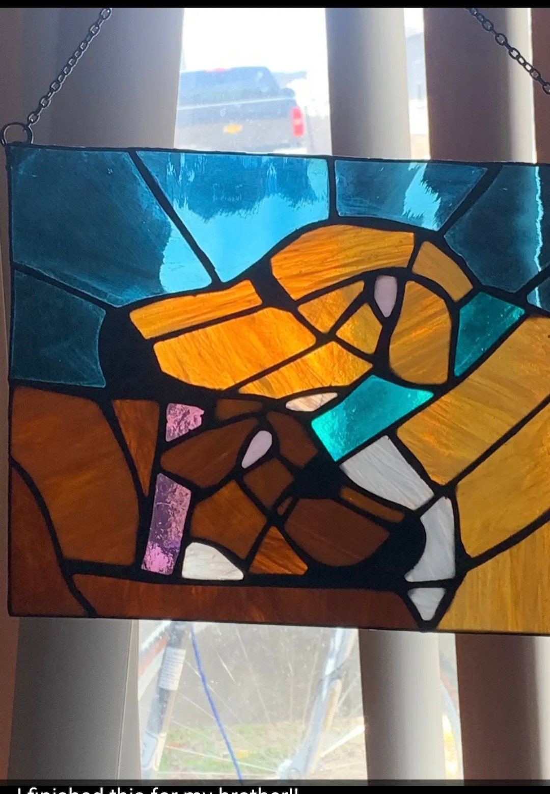 Custom Stained Glass Panel - Etsy