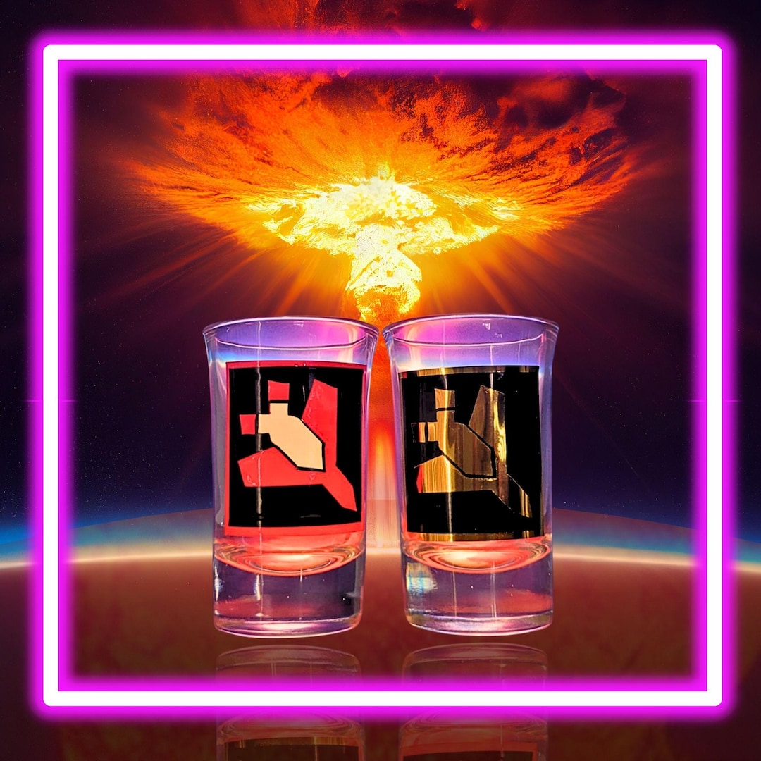 Helldivers Inspired Eagle Strike Strategem 500kg Bomb Shot Glasses - Etsy