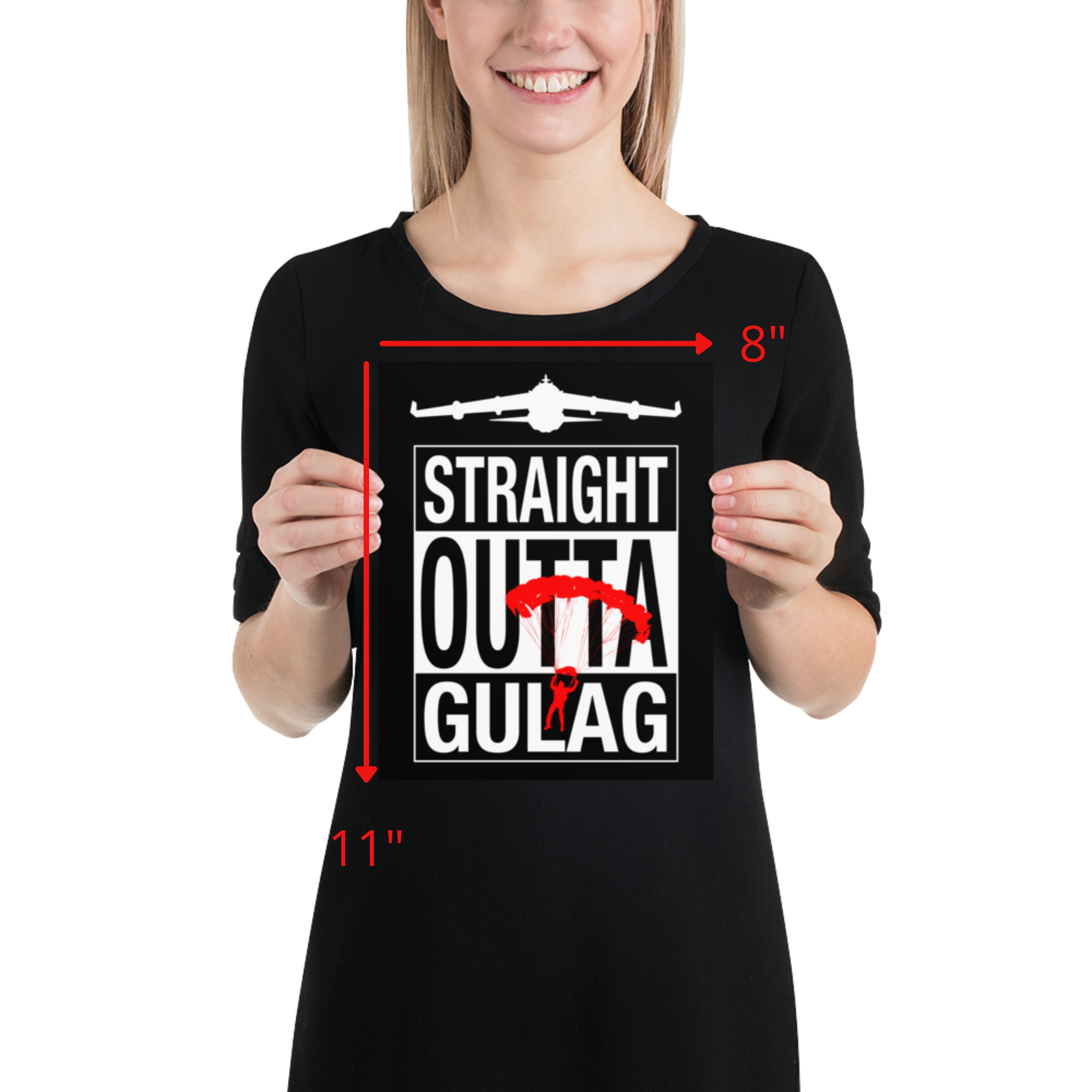 Straight Outta Gulag Poster Available in Various Sizes COD - Etsy UK