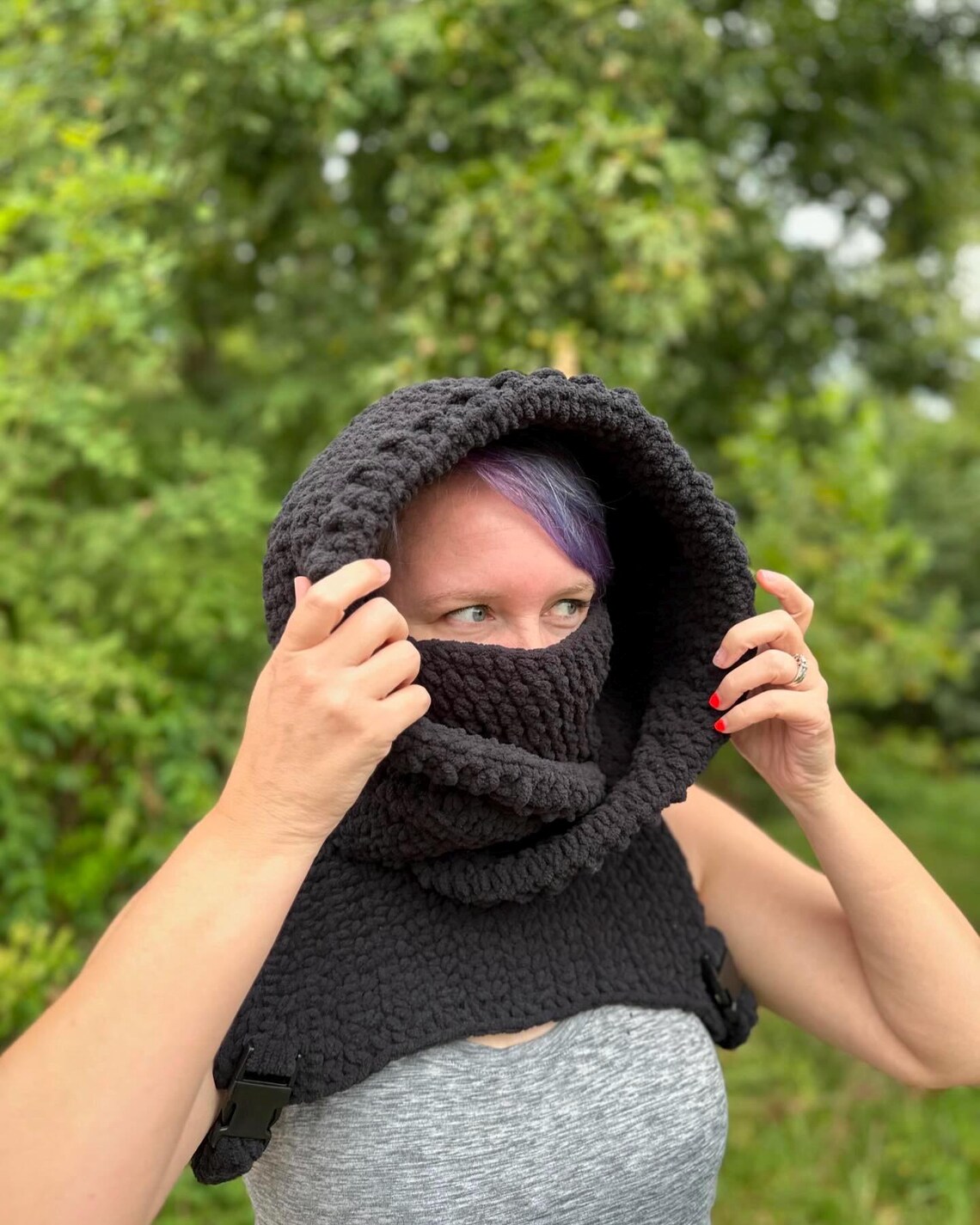 Matrix Hood - Etsy