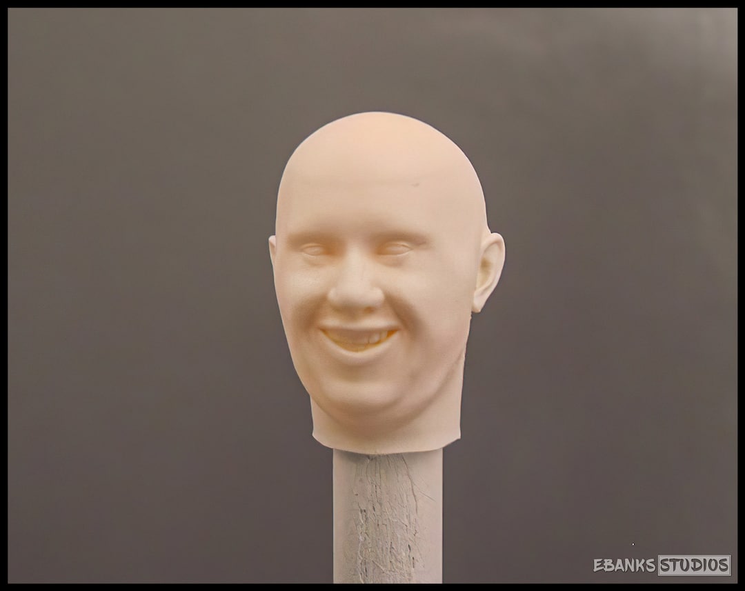 Lucas Head 1/13 Scale 3D Printed - Etsy UK