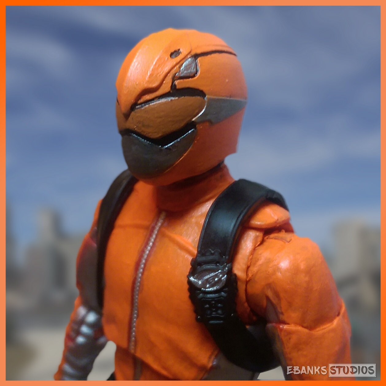 Orange Beast Morphers 3D Printed Helmet for Power Rangers | Etsy UK