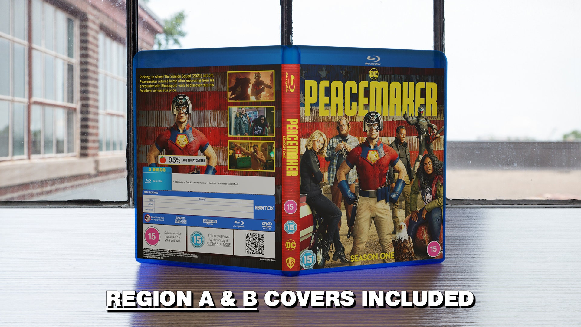 Peacemaker Season 1 Custom Blu-ray Cover DOWNLOAD - Etsy