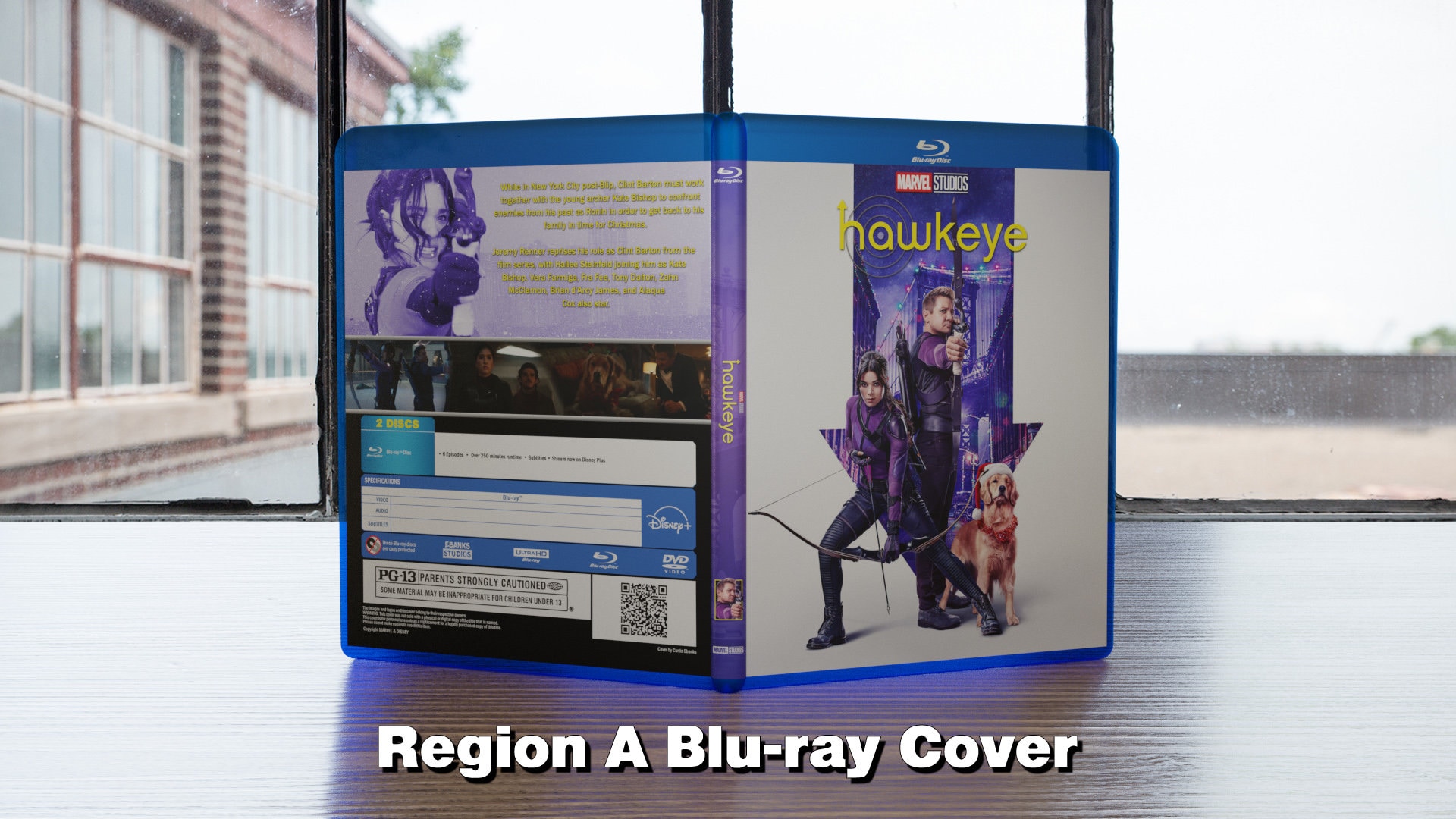 Hawkeye Custom Blu-ray Cover DOWNLOAD - Etsy